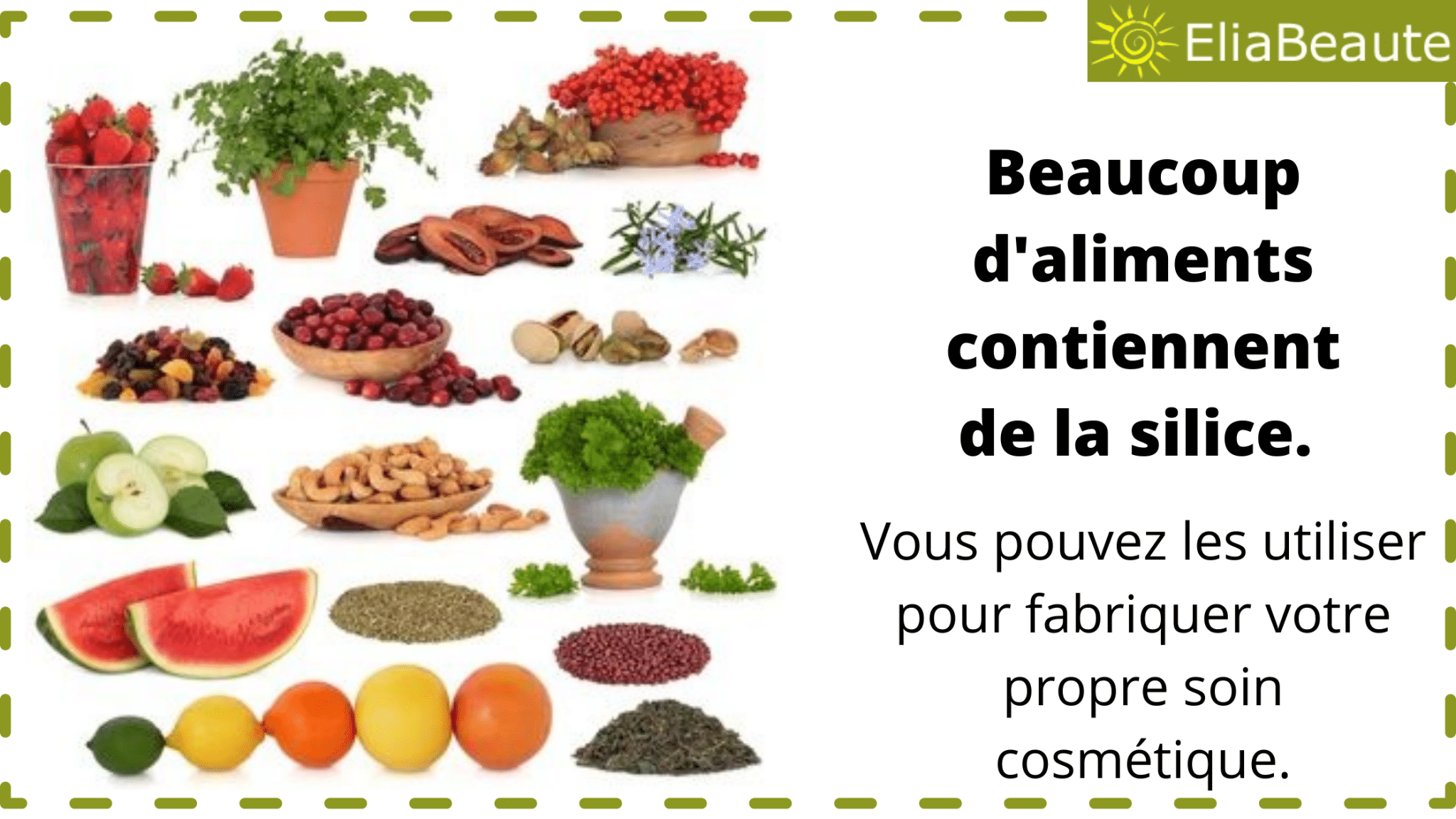 La silice, l'atout pour le corps